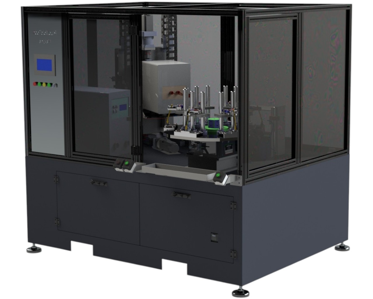 DÖNER TABLA İNDÜKSİYON KAYNAK MAKİNESİ